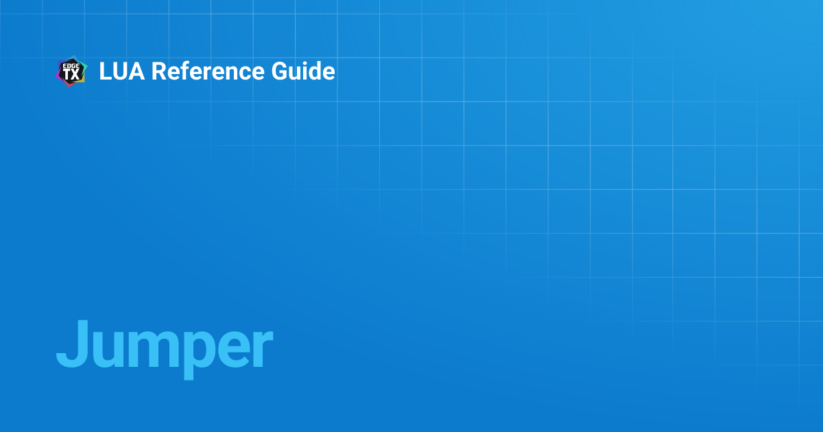 Jumper | LUA Reference Guide